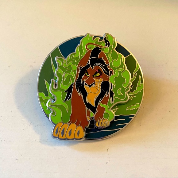 Disney | Accessories | Disney Scar From The Lion King Pin | Poshmark